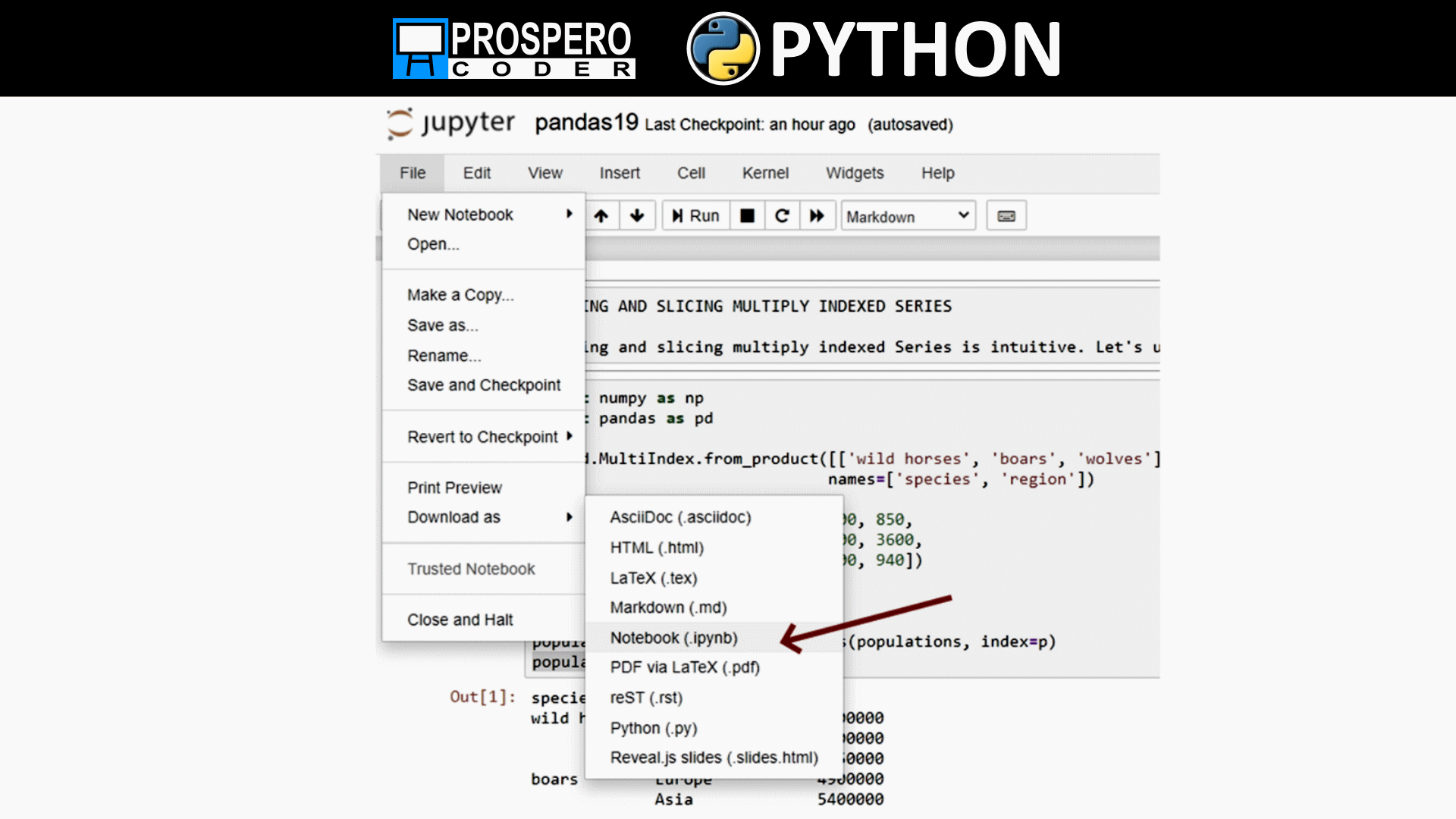 How To Embed Html From Jupyter Notebook In Wordpress Prospero Coder